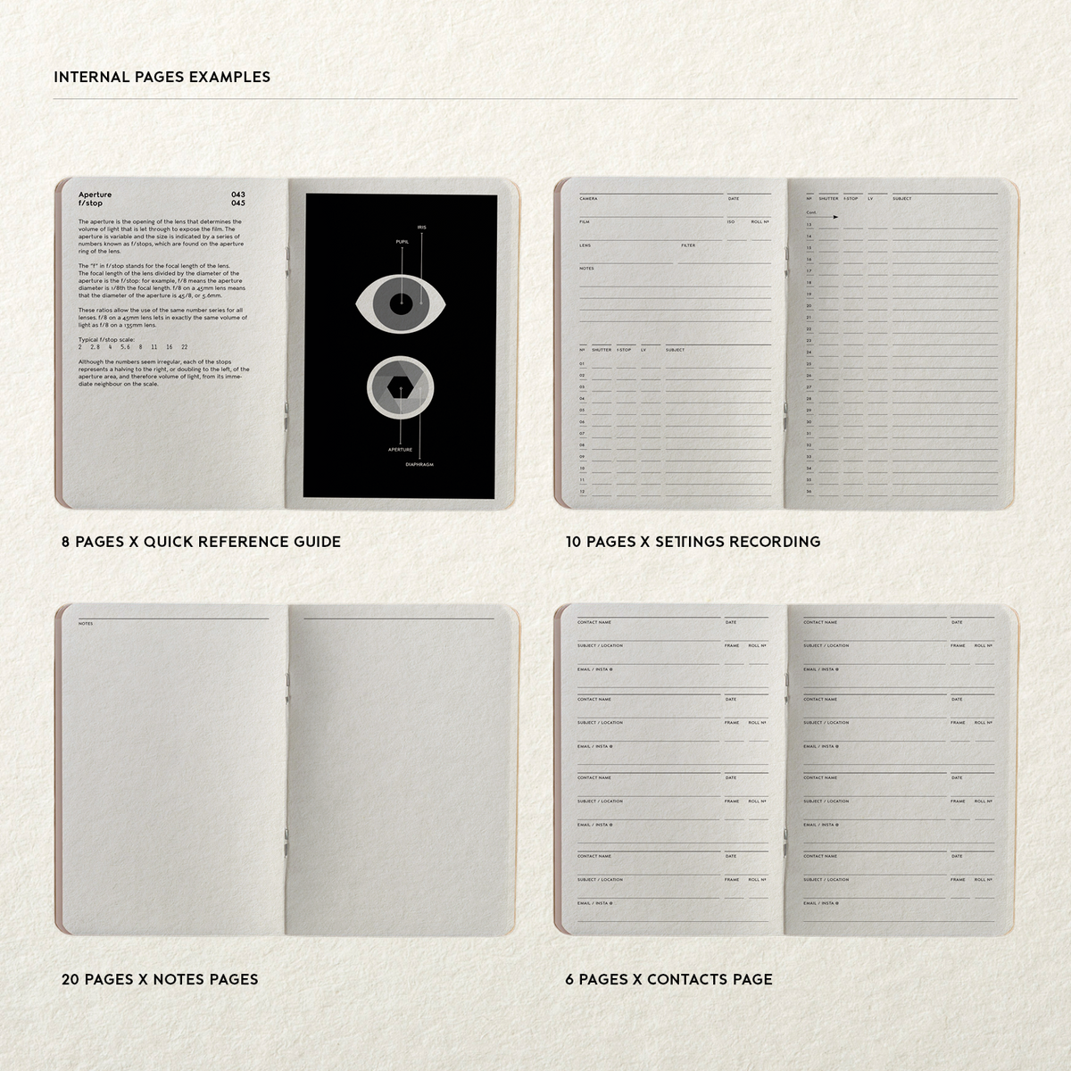Analogue Photography Notebooks (x2) – vetroeditions